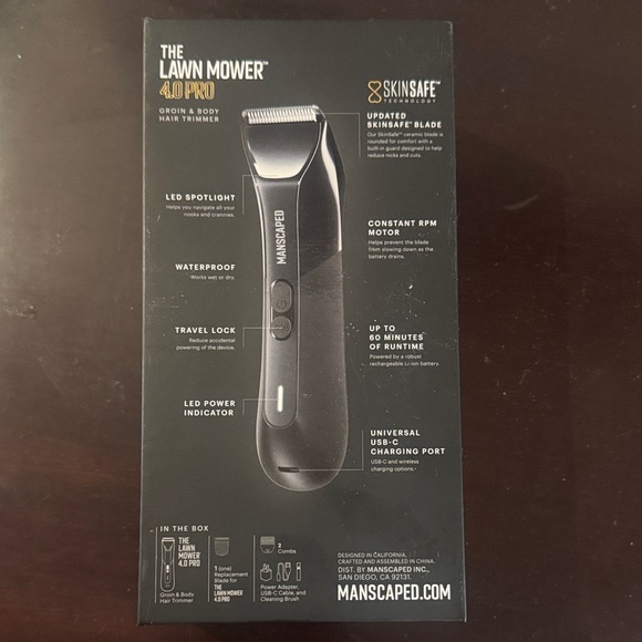 Manscaped | Grooming | Manscaped Lawn Mower 4 Pro Grooming Tool Black ...